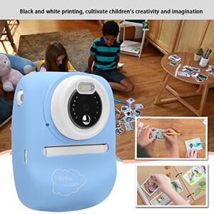 Children Camera Digital Video Camera Kids Digital Selfie Camera Toddler Camera for Learn Camera Toy Print Paper, Color Pens and Camera Bag for Girls and Boys(Blue)