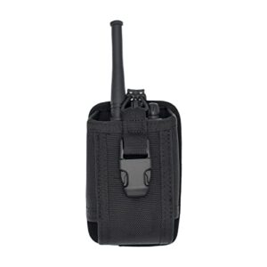 Dotacty Universal Radio Holder Tactical Radio Pouch for Duty Belt Two Ways Radio Case Carrier Heavy Duty Walkie Talkies Nylon Holster Carry Bag for Police LE Security Safety Firefighter Rescue Outdoor