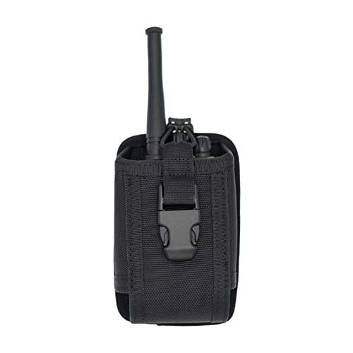 Dotacty Universal Radio Holder Tactical Radio Pouch for Duty Belt Two Ways Radio Case Carrier Heavy Duty Walkie Talkies Nylon Holster Carry Bag for Police LE Security Safety Firefighter Rescue Outdoor