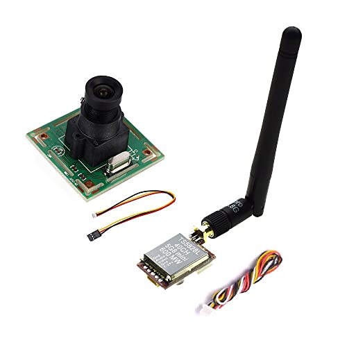 Replacement Part For Mini TS5828L Micro 5.8G 600mW 40CH Mini FPV Transmitter With Digital Display And 700VL Camera For RC Quadcopter FPV - (Color: TS5828L Camera NTSC)