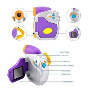 LKYBOA Cartoon Sound Fun Child Camera -Kids Mini Digital Camera, Underwater Camera Kids Toy Camera: Starter Camera Waterproof Digital Camera with