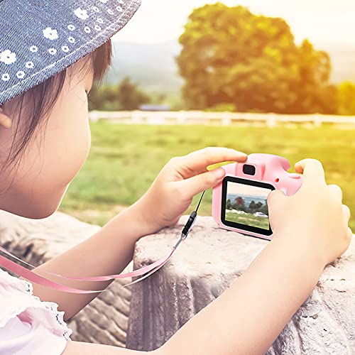 Leyeet Digital Camera 2. 0Inch HD 1080P Dual Lens Children Digital Camera Video Recorder Christmas Birthday Gifts