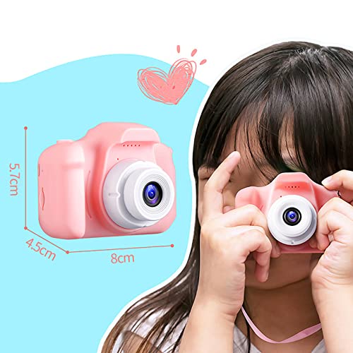 Leyeet Digital Camera 2. 0Inch HD 1080P Dual Lens Children Digital Camera Video Recorder Christmas Birthday Gifts