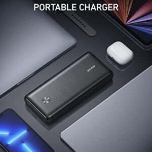 Anker Portable Charger, 737 Power Bank (PowerCore III Elite 26K) Combo with 65W PD Wall Charger, Power IQ 3.0 Battery Pack for MacBook Pro/Dell XPS, Microsoft Surface, iPad Pro, iPhone 13, and More