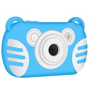 LKYBOA Children's Digital Camera - Kids Digital Camera for Girls Photo Video Camera Rechargeable Childrens Camera (Color : Blue)