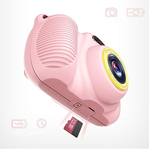 LKYBOA Children's Digital Camera Toy Cartoon Can Take 58 Million Prints for Student Day Gifts (Color : B)