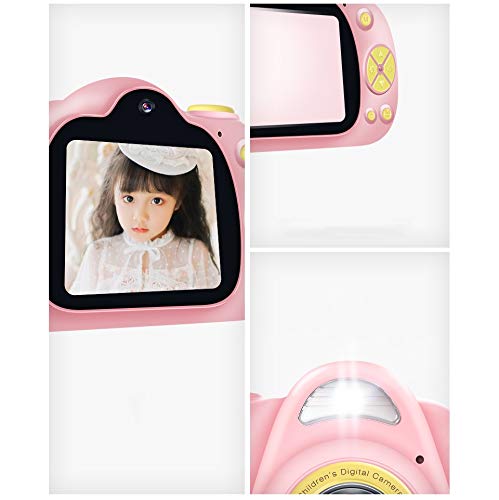 LKYBOA Children's Digital Camera Toy Cartoon Can Take 58 Million Prints for Student Day Gifts (Color : B)