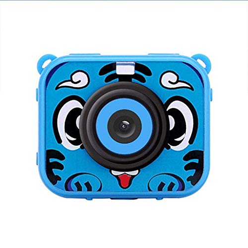 LKYBOA Blue Pink Children's Camera -Digital Camera,Outdoor Toys for Year Old Girls Boys,Shockproof Toddlers Cameras,Rechargeable Mini Video