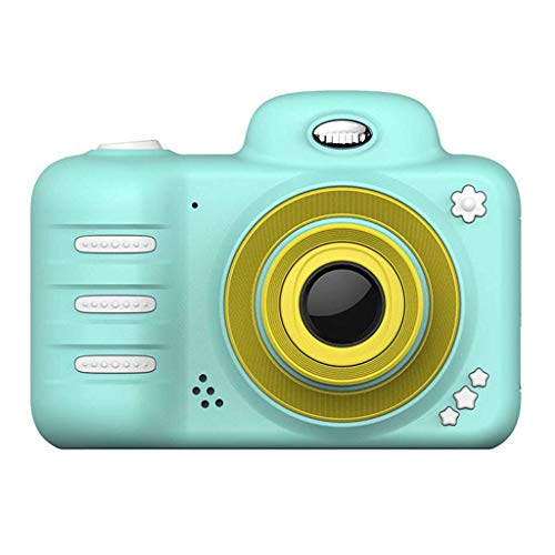 LKYBOA Cartoon Children's Camera - Dual Lens HD Digital Video Camera Small SLR Gift (10x7x5cm) (Color : B)