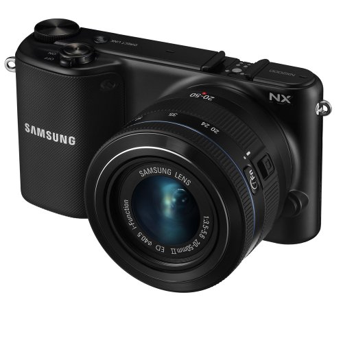 Samsung NX2000 20.3MP CMOS Smart WiFi Mirrorless Digital Camera with 20-50mm Lens and 3.7" Touch Screen LCD (Black) (OLD MODEL)