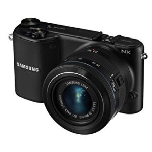 Samsung NX2000 20.3MP CMOS Smart WiFi Mirrorless Digital Camera with 20-50mm Lens and 3.7" Touch Screen LCD (Black) (OLD MODEL)