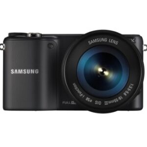 Samsung NX2000 20.3MP CMOS Smart WiFi Mirrorless Digital Camera with 20-50mm Lens and 3.7" Touch Screen LCD (Black) (OLD MODEL)