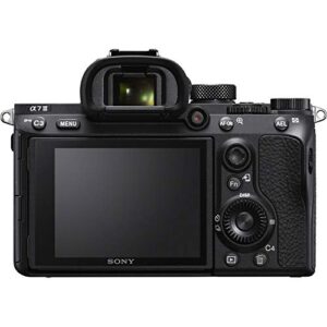 Sony Alpha a7 III Mirrorless Digital Camera - Body Only with Deluxe Striker Bundle: Includes – Memory Cards, Large Tripod, Camera Bag, Extra Battery, Cleaning Kit, and More