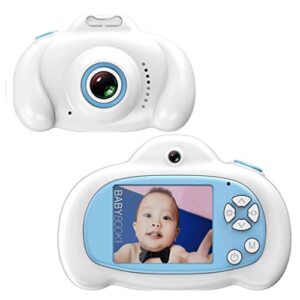 lkyboa child camera -kids digital camera for girls age 3-10, toddler cameras mini cartoon rechargeable video camera with screen and (color : multi-colored)