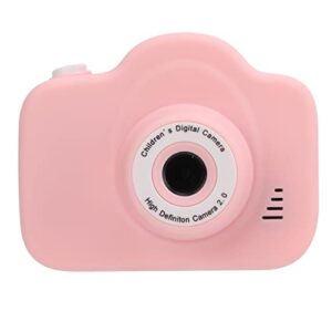 Kids Photo Video Camera, 2MP Kids Digital Camera High Definition 2 Inch Screen for Kids for Gifts(Pink)