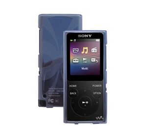 sony walkman nw-e393 / nw-e394 / nw-e395 mp3 player tpu cover – ishoppingdeals slim fit, anti-slip protective tpu rubber gel cover for sony walkman nw-e393 / nw-e394 / nw-e395 mp3 player – smoke