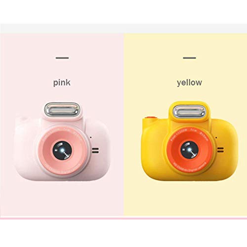 LKYBOA Children's Digital Camera - Can Take Pictures Video Mini Small SLR Toy （95 55 75MM (Color : Yellow)