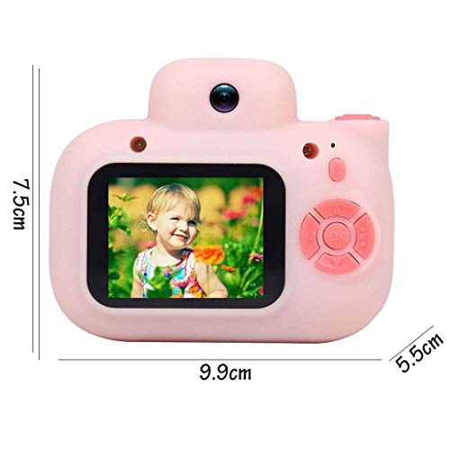 LKYBOA Children's Digital Camera - Can Take Pictures Video Mini Small SLR Toy （95 55 75MM (Color : Yellow)