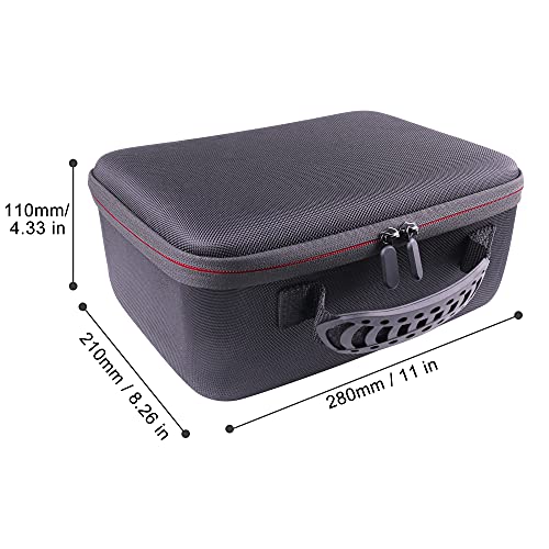 Evanice Hard Case with Customizable Foam Insert, 11 x8.26 x4.33 inch Hard Sided Camera/Digital Case EVA Shockproof Outdoor case, Suitable for Small Drone, Camcorder,Pistol, Action Camera, and Others