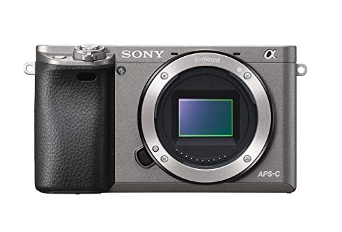 Sony Alpha a6000 Mirrorless Digital Camera 24.3MP SLR Camera with 3.0-Inch LCD - Body Only (Graphite) (Certified Refurbished)