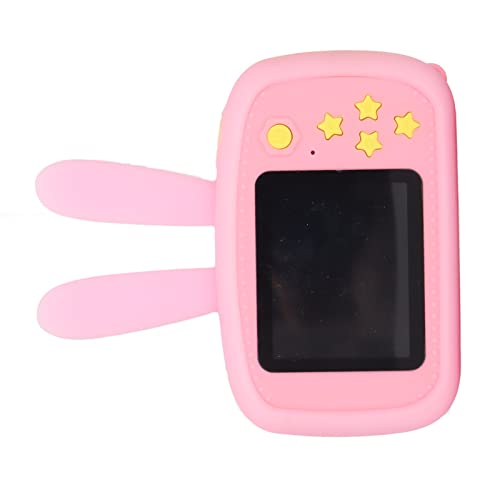 Toddlers Camera, Interactive Kids Digital Camera Toy Portable Mini Bunny Appearance Shockproof with Lanyard Charging Cable for Girl