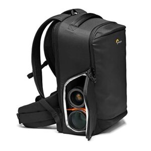 Lowepro Flipside BP 400 AW III Mirrorless and DSLR Camera Backpack - Black - with Rear Access - with Side Access - with Adjustable Dividers - for Mirrorless Like Sony α7 - LP37352-PWW