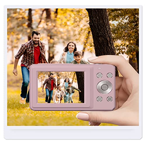 TOUMENY 1080P Hd Digital Camera, 44 Million Photos 16 Times Digital Zoom Camera Anti-Shake Home Video Camera