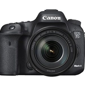 Canon EOS 7D Mark II Digital SLR Camera with EF-S 18-135mm is USM Lens, Wi-Fi Adapter Kit