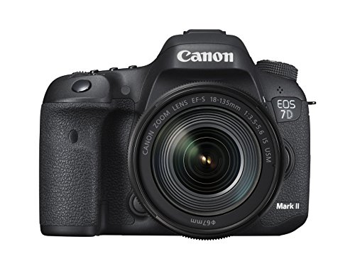 Canon EOS 7D Mark II Digital SLR Camera with EF-S 18-135mm is USM Lens, Wi-Fi Adapter Kit