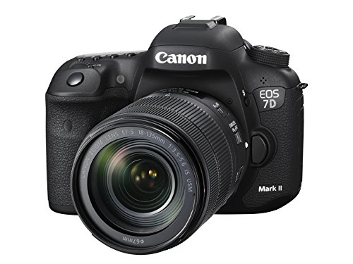 Canon EOS 7D Mark II Digital SLR Camera with EF-S 18-135mm is USM Lens, Wi-Fi Adapter Kit