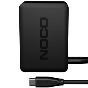 noco u65 65w usb-c charger, power delivery (pd) fast charger, portable micro wall charger and international travel charger with interchangeable plugs for apple, google, samsung, microsoft and more