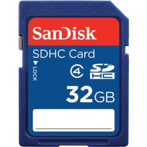 secure digital, 32gb, sdhc, class 4