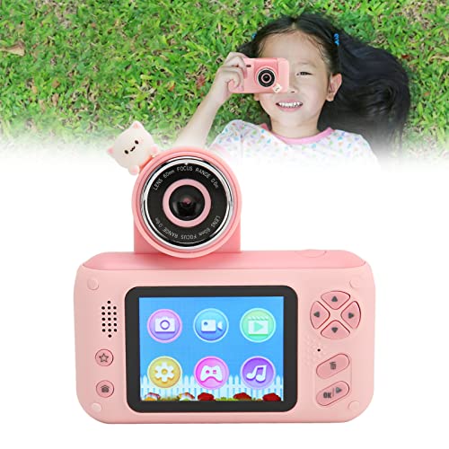 Childrens Camera, Multi-Purpose Mini Digital Camera with 2.4 Inch HD IPS Screen for 3-12 Years Old Childrens Gifts