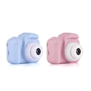 LKYBOA Children's Digital Camera - Kids Camera, Camera for Kids Video Cameras Kids Digital Camera (Color : Pink)