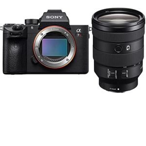 sony alpha a7r iii mirrorless digital camera (v2) with fe 24-105mm f/4 g oss e-mount lens