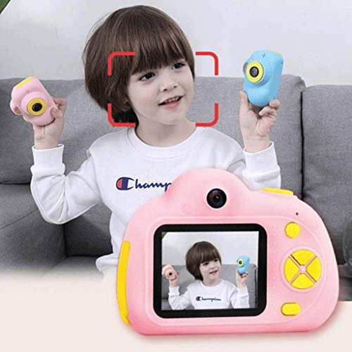 LKYBOA Kids Camera Digital Toys Gift for Years Old Girls LCD Screen Shockproof Silicone Cover Outdoor Play (Color : B)