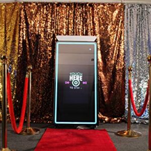 Astro Mirror Photo Booth - Black