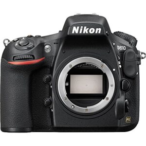 Nikon D810 36.3MP 1080p FX-Format DSLR Camera (Body Only) 1542B + One Year Extended Warranty - (Renewed)