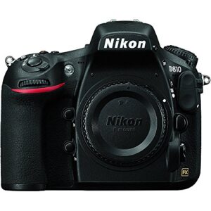 Nikon D810 36.3MP 1080p FX-Format DSLR Camera (Body Only) 1542B + One Year Extended Warranty - (Renewed)