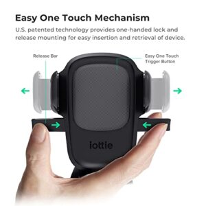 iOttie Easy One Touch 5 Dashboard & Windshield Universal Car Mount Phone Holder Desk Stand with Suction Cup Base and Telescopic Arm for iPhone, Samsung, Google, Huawei, Nokia, other Smartphones