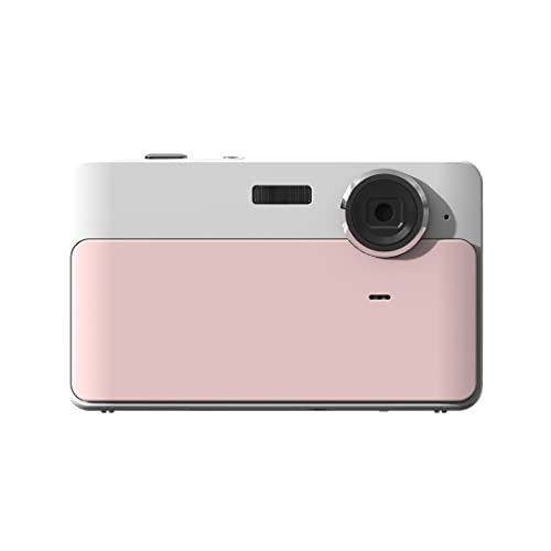 reyiza HD Digital Camera - 40 MP 2.4Inch LCD Display Camera Rechargeable Zoom Video Camera Beginners Students Anti-Shake Mini Digital Cameras (Pink)