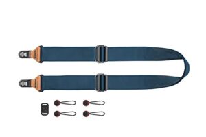 peak design slide camera strap midnight blue (sl-mn-3)