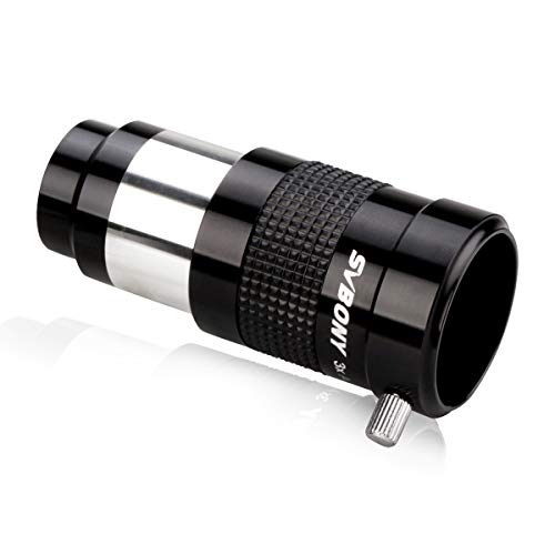 SVBONY 1.25 inches 3X Barlow Lens, Fully-Multi Coated achromatic Lens, Fully Metal Telescope Accessories for Astronomical Photography