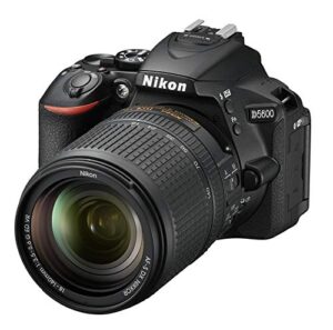 nikon 1577 d5600 dx-format digital slr with af-s dx nikkor 18-140mm f/3.5-5.6g ed vr lens, black (renewed)