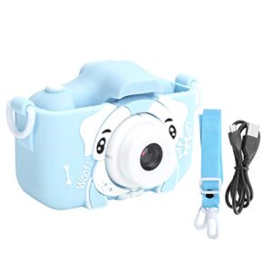 Children Camera, Playback Video Recording X5S Children Camera with A Durable Lanyard for Christmas for Children for Thanksgiving for Birthday(Blue)