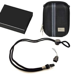 Stuff I Need Package for Olympus Stylus XZ-1 Digital Camera - Includes: Li-50B High Capacity Replacement Battery + Deluxe Hard Shell Padded Case + Neck Strap