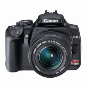 Canon Rebel XTi DSLR Camera with EF-S 18-55mm f/3.5-5.6 Lens (OLD MODEL) (Renewed)