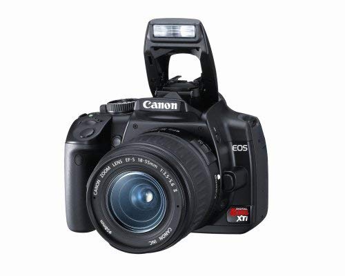 Canon Rebel XTi DSLR Camera with EF-S 18-55mm f/3.5-5.6 Lens (OLD MODEL) (Renewed)