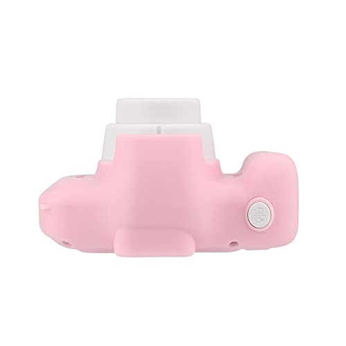 Mini Camera HD 1080P Built-in 1GB SD Card USB Rechargeable Selfie Camera for 3-10 Years Old Girls Birthday Kids Toy (B)