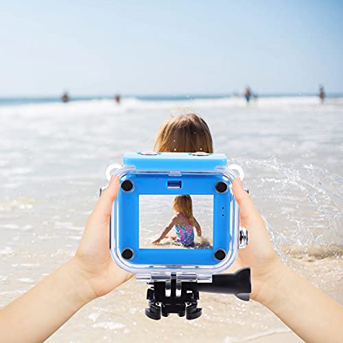 OSALADI Kids Outdoor Toys Kids Digital Camera High Definition Digital Camera 1080p Sports Camera Children Video Recorder Camera Toy Kids Birthday Gifts (Blue) Small Outdoor Camera